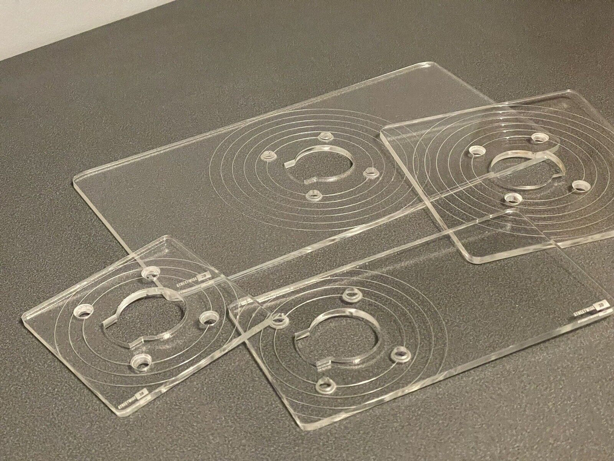 Acrylic Guide Plate MAKITA Router Base Small Trimmer RT0700 RT0702 DRT ...